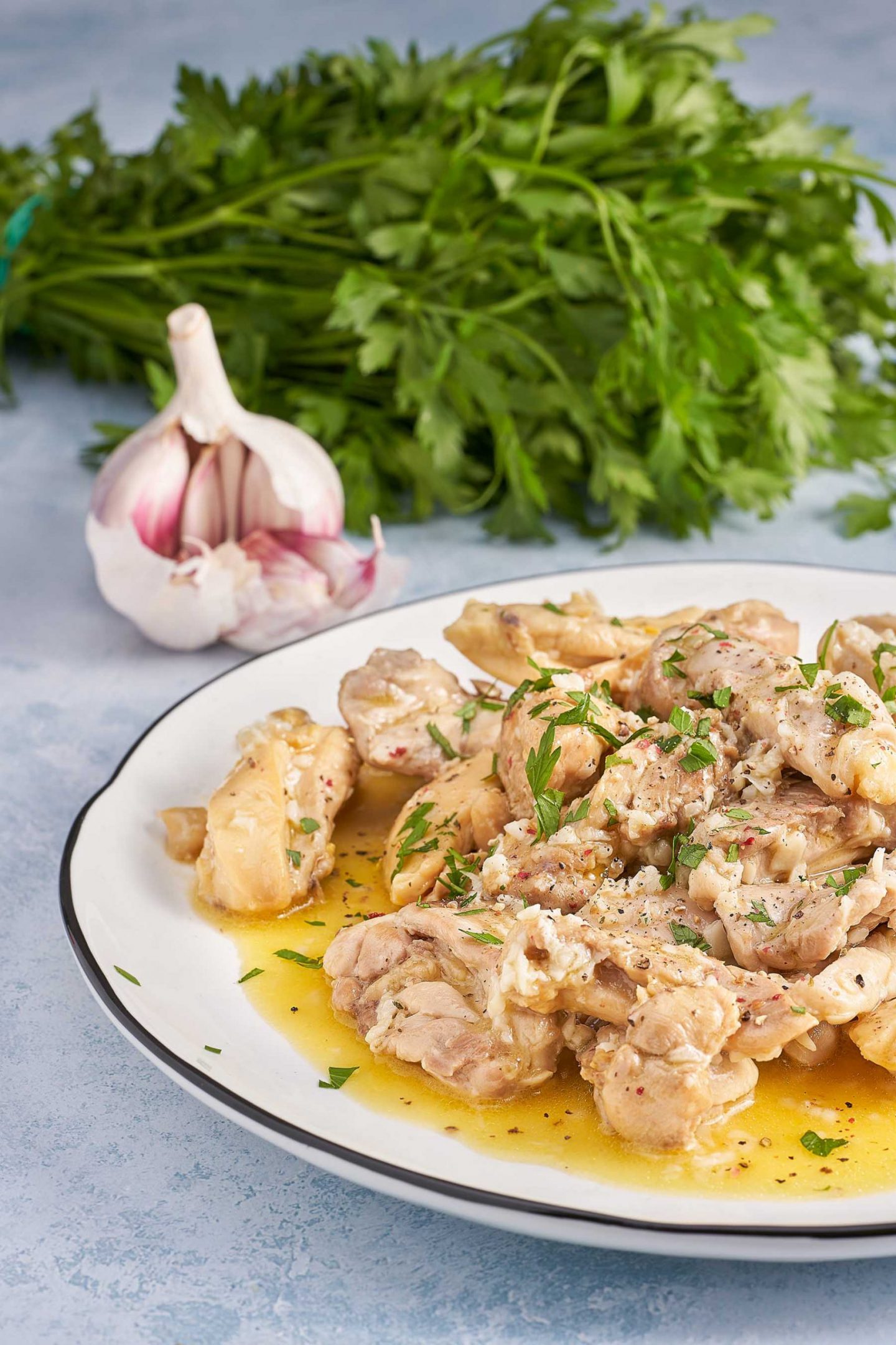 POLLO AL AJILLO | Create Recipes | Recetas para elaborar con tu Chefbot