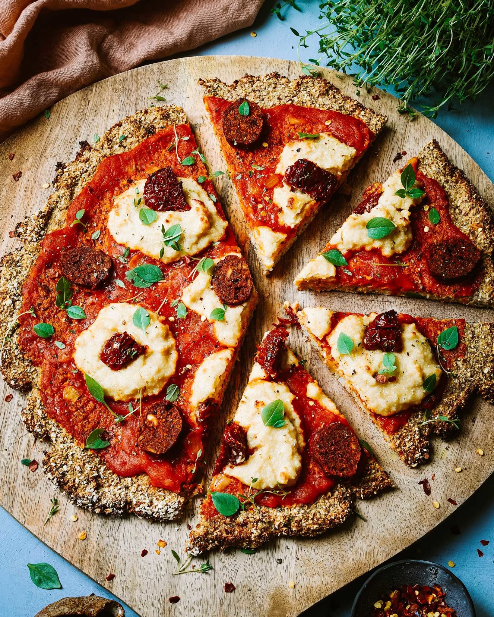 Base de pizza de coliflor | Create Recipes | Recetas para elaborar con ...