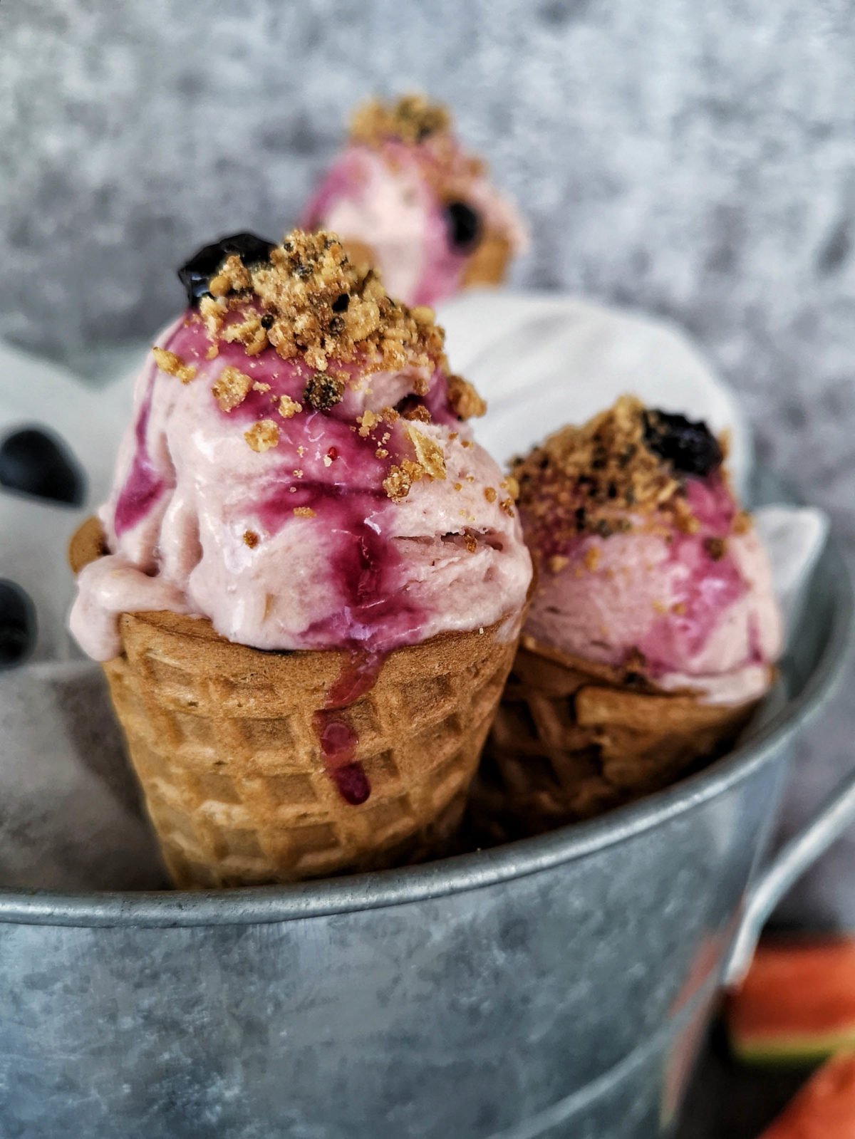 Helado de sandía y arándanos | Create Recipes | Recetas para elaborar ...