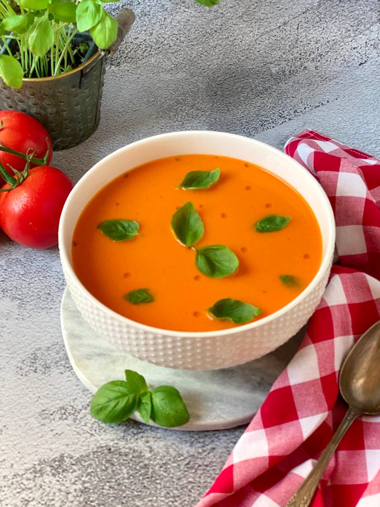 Sopa fría de tomate y albahaca | Create Recipes | Recetas para elaborar ...