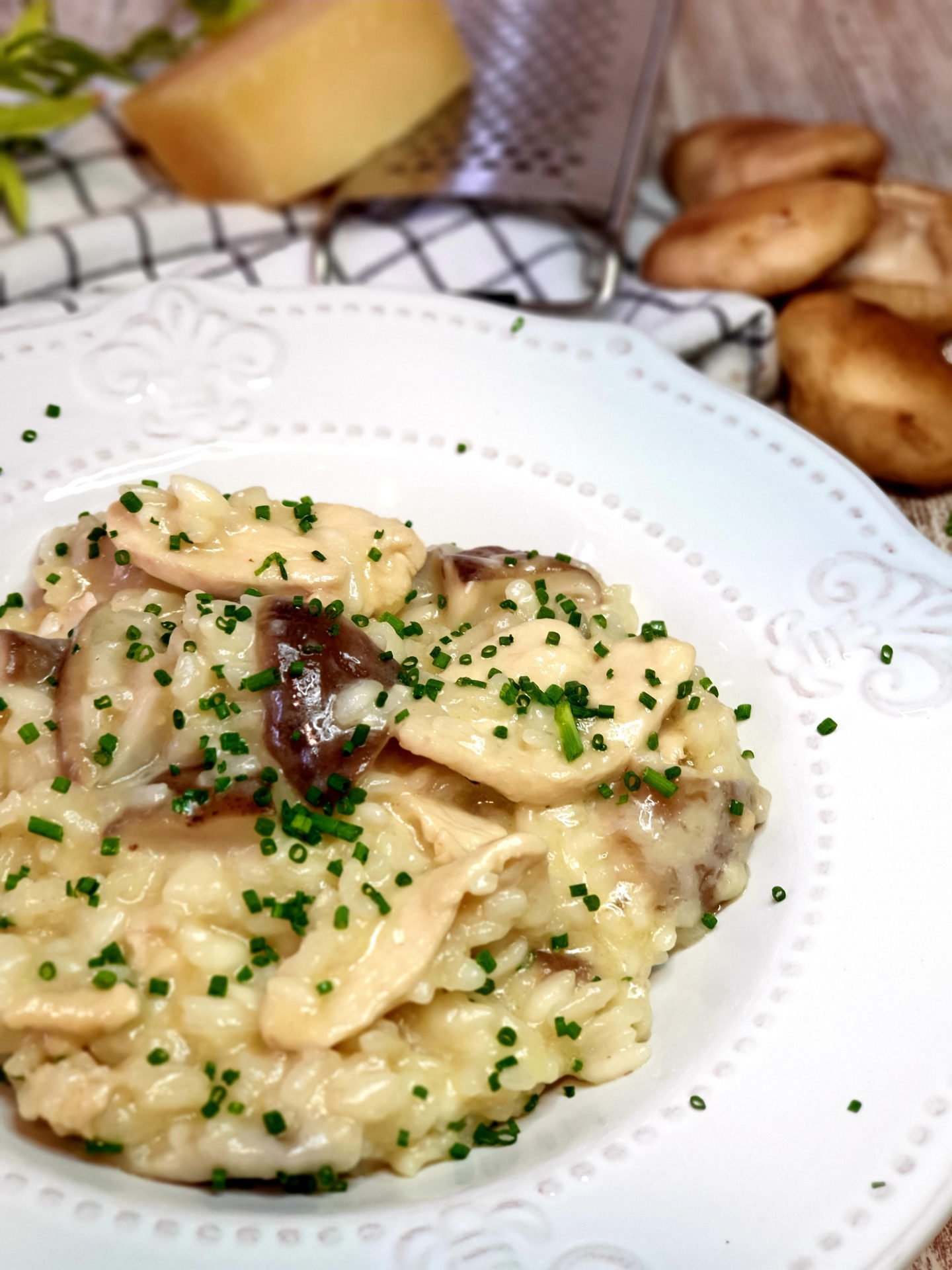 Risotto de pollo y setas | Create Recipes | Recetas para elaborar con ...