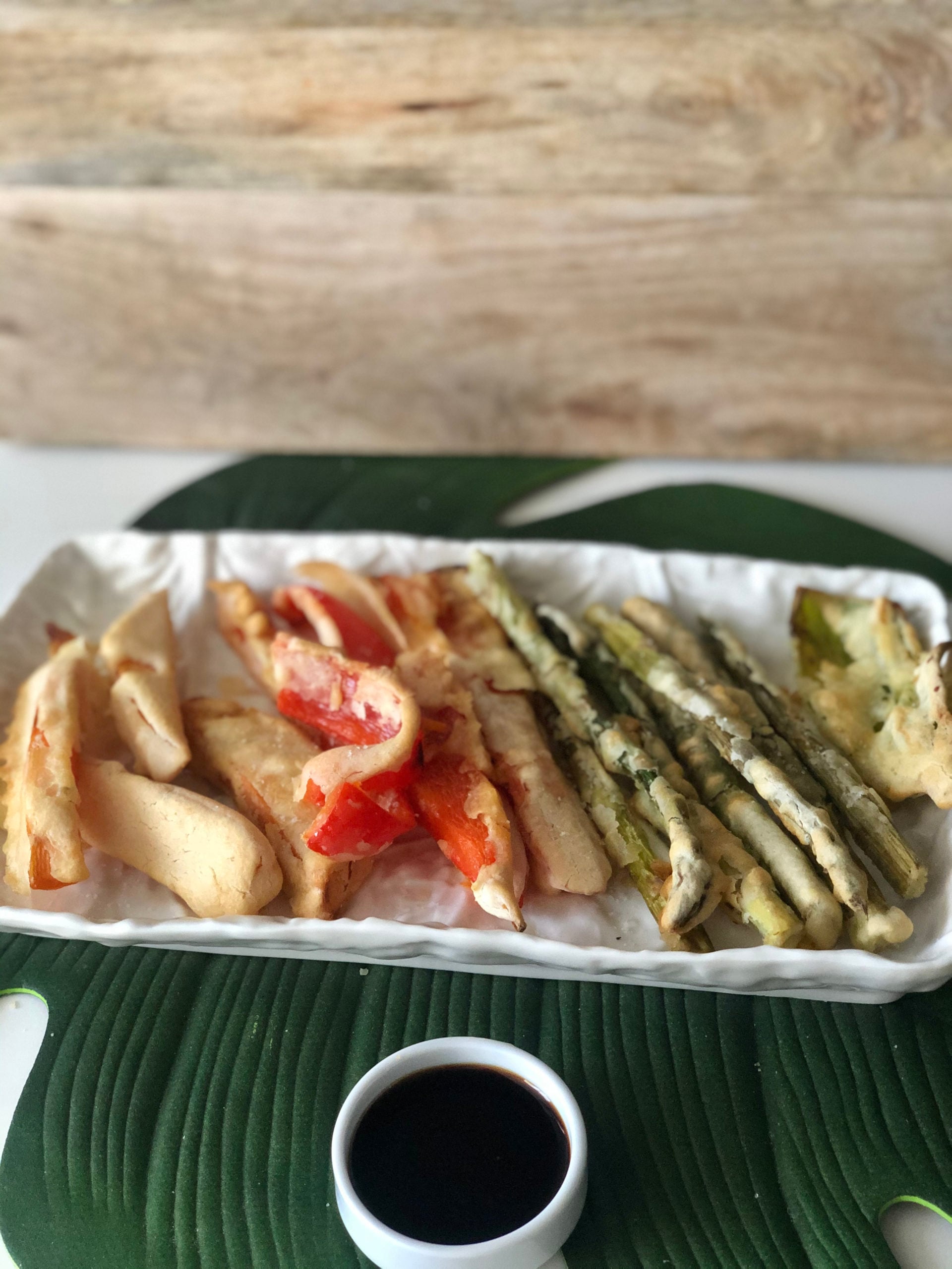 Receta de tempura de verduras en freidora de aire | Create