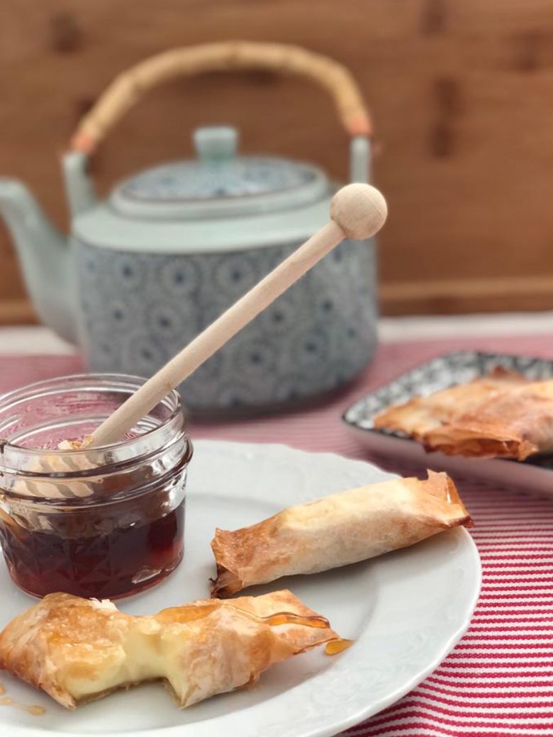 Crujiente de brie con miel | Create Recipes | Recetas para elaborar con ...