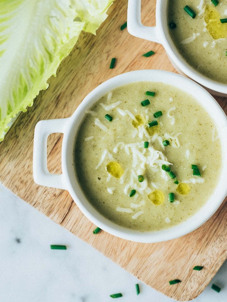 Crema de lechuga, patata y emmental | Create Recipes | Recetas para ...