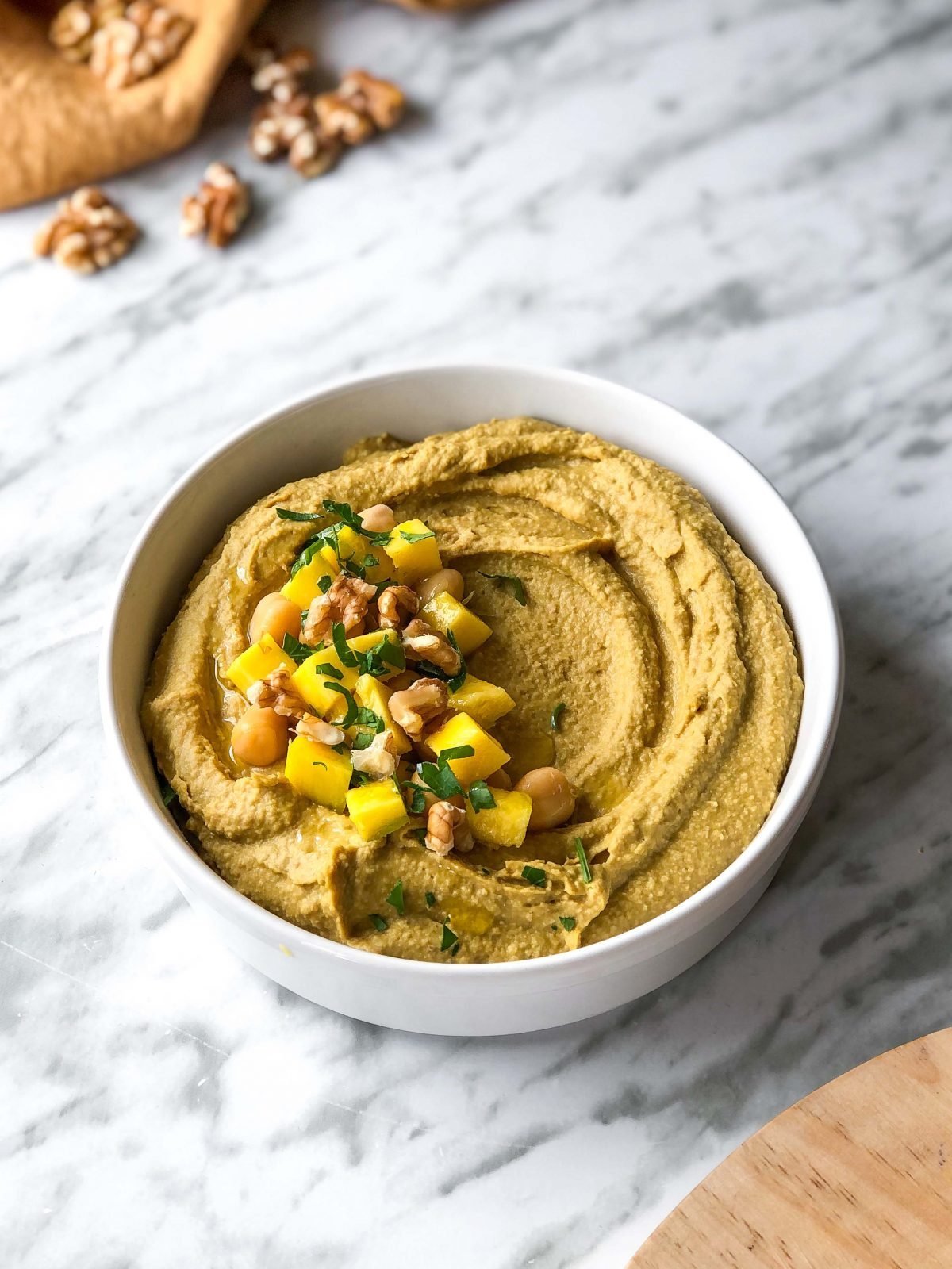 Hummus de mango y nueces | Create Recipes | Recetas para elaborar con ...