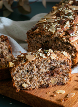Vegan Banana Bread (Pan de Plátano Vegano) | Create Recipes | Recetas ...