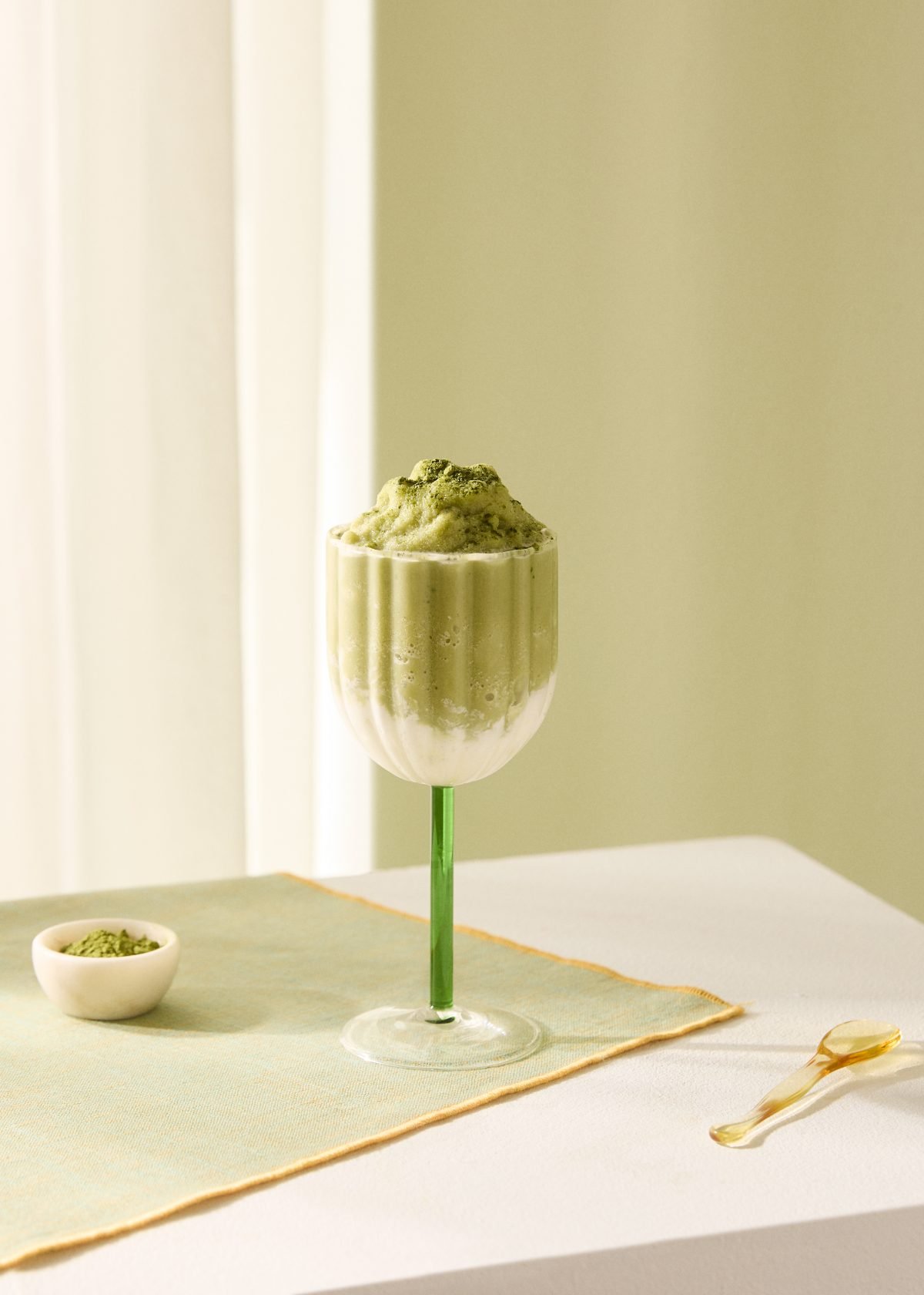 MATCHA FRAPPÉ | Create Recipes | Recepten om te maken met uw Chefbot