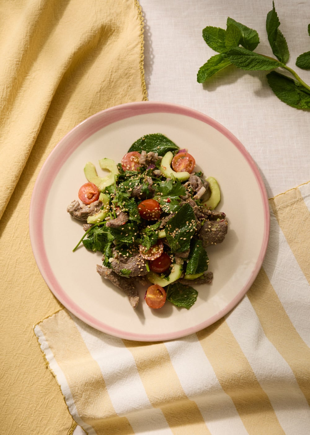 THAI BEEF SALAD | Create Recipes | Recipes to make with your Chefbot